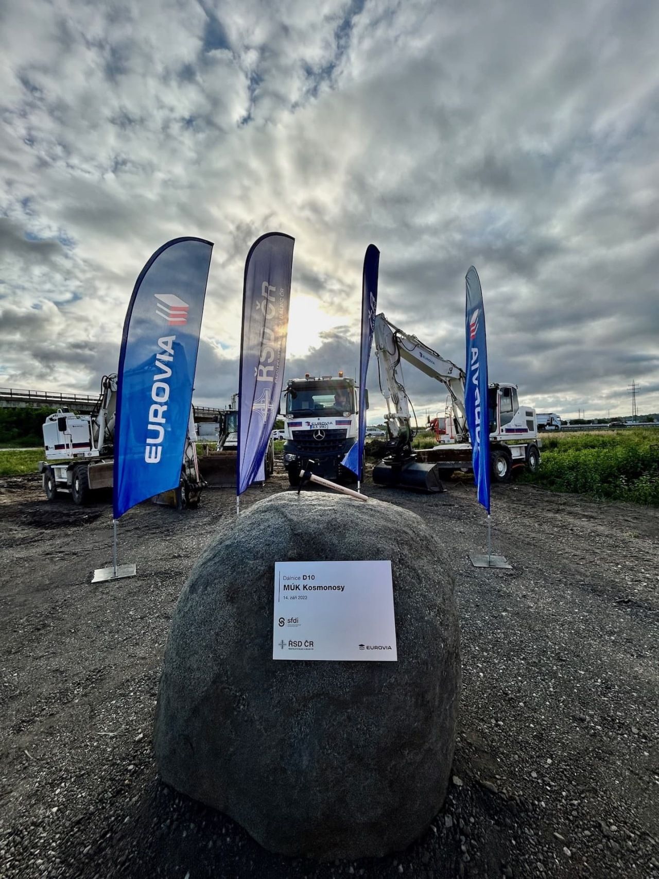 Přestavujeme MÚK Kosmonosy na dálnici D10 | VINCI Construction CS