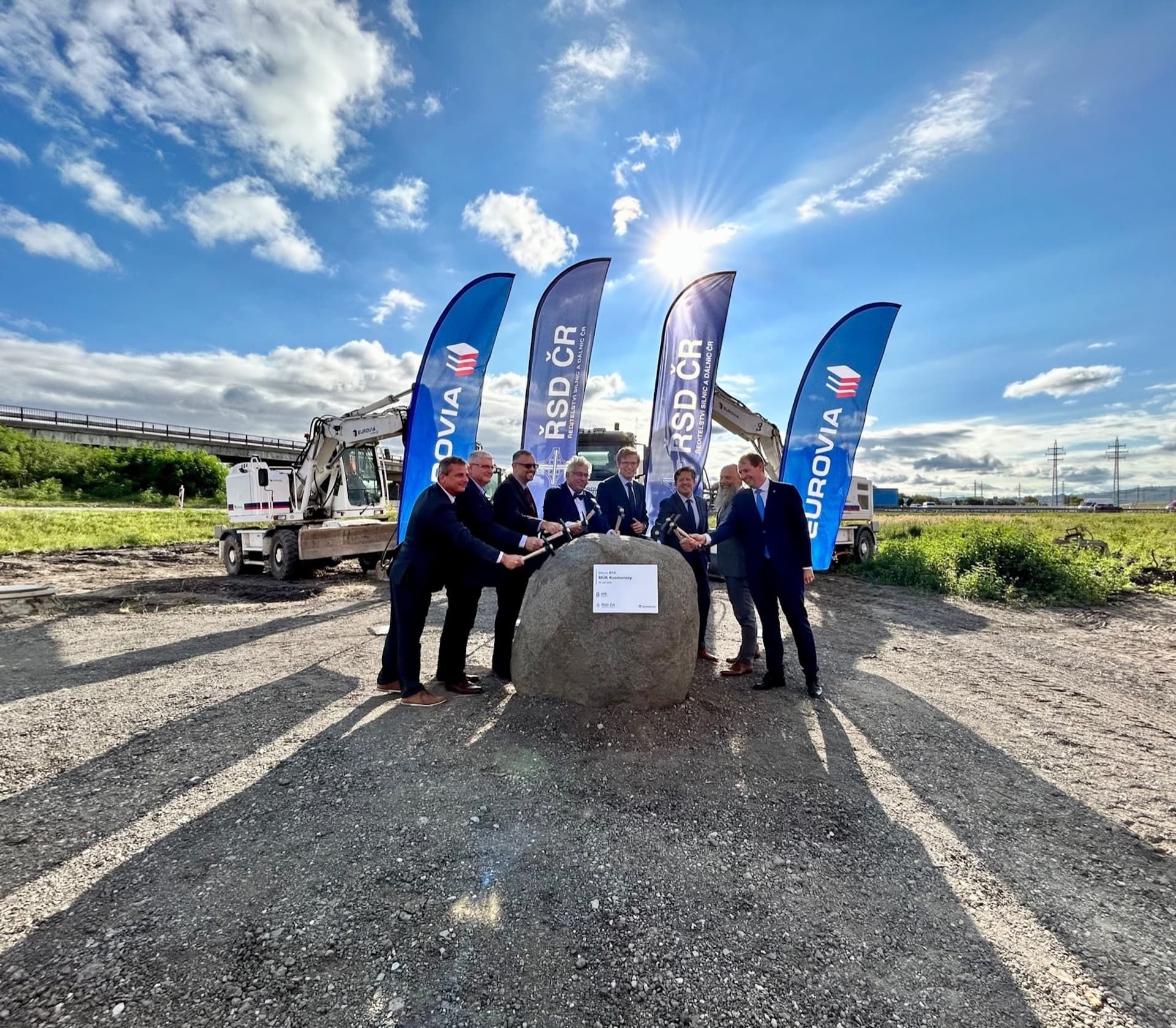 Přestavujeme MÚK Kosmonosy na dálnici D10 | VINCI Construction CS