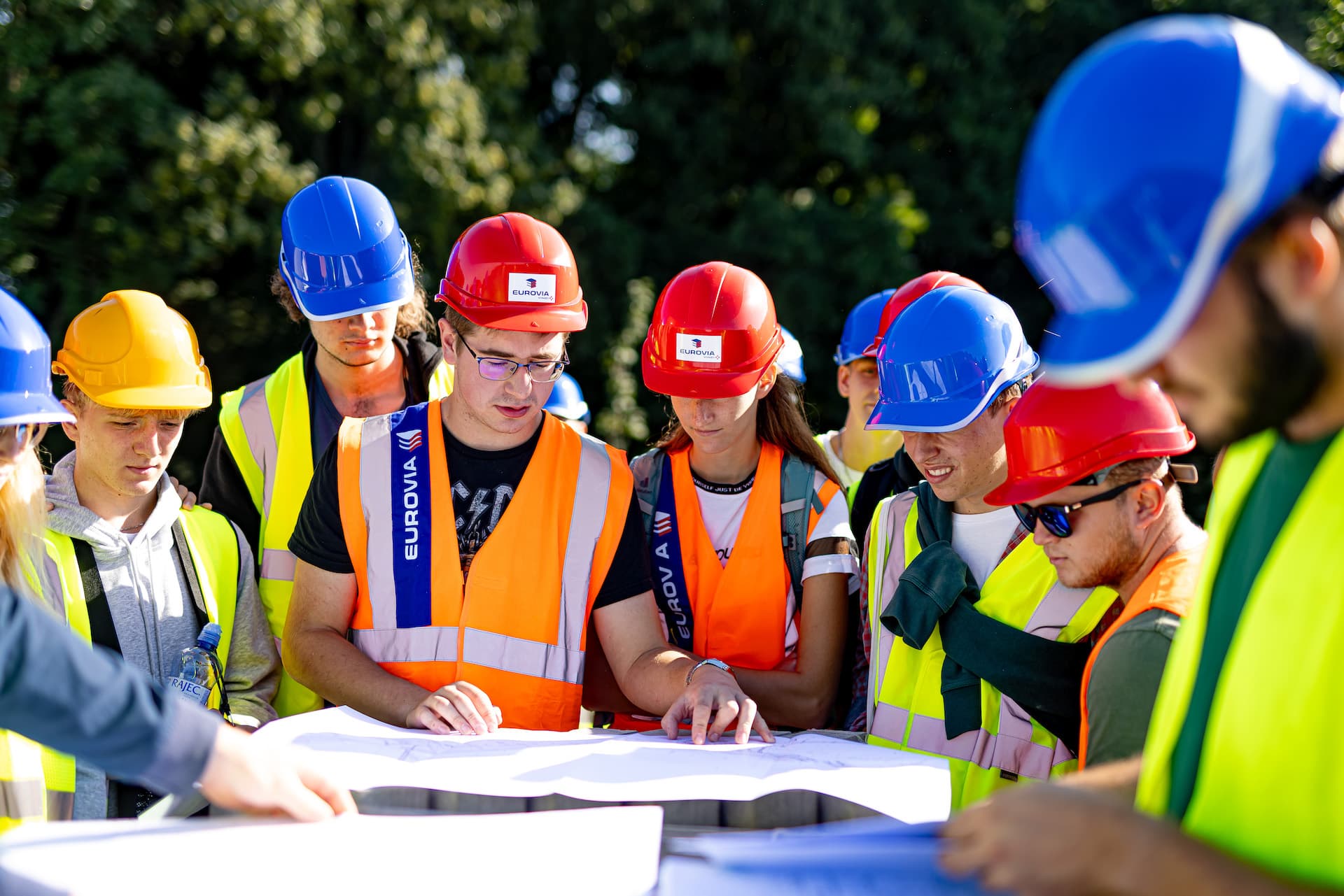Exkurze studentů na stavbě obchvatu Opočna | VINCI Construction CS